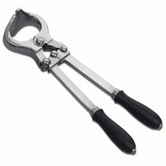 Premium Quality Castrator Elastrator Ring Applicator Pliers Band Castrator Stretching Forceps ...