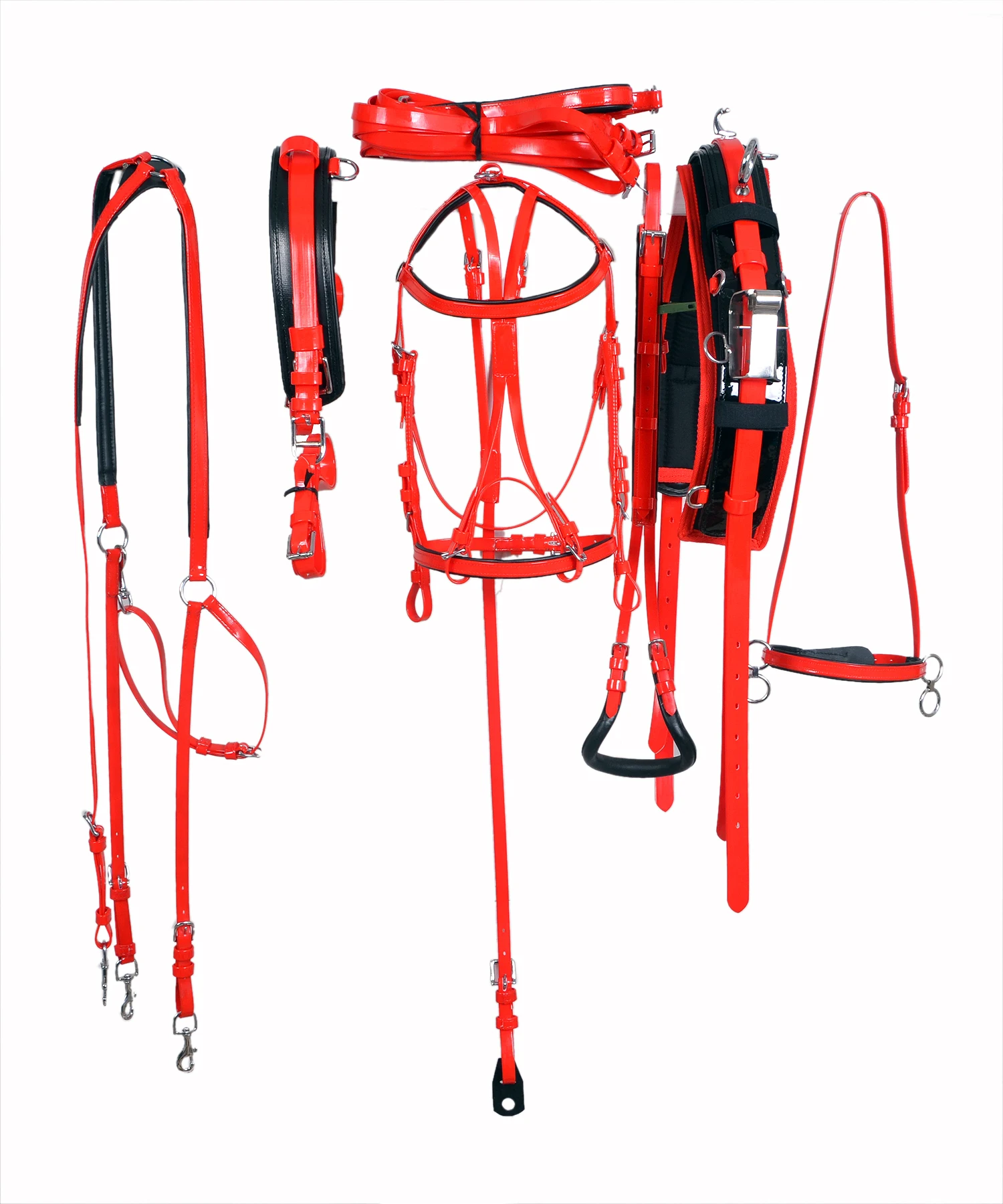 Waterproof PVC Horse Lightweight All Weather Quick Hitch Harness ...