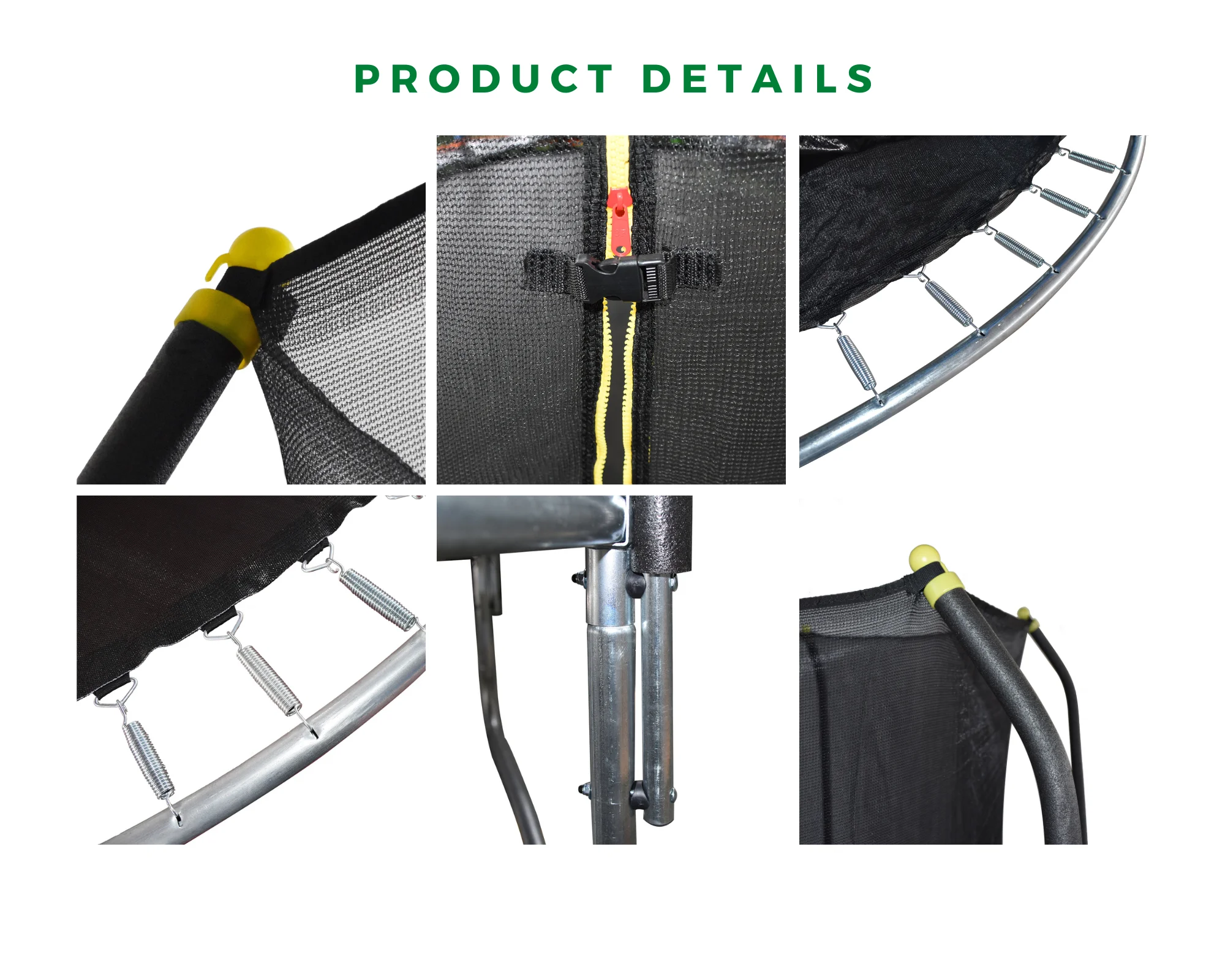 Wholesale 8FT Air Bouncer Trampoline Park Fabric OEM