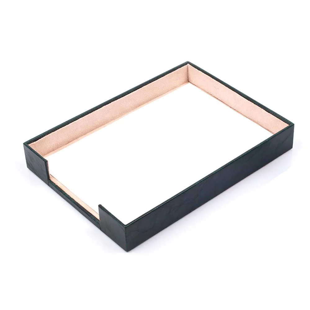 A5 Leather Document Tray - Stylish & Functional Organizer