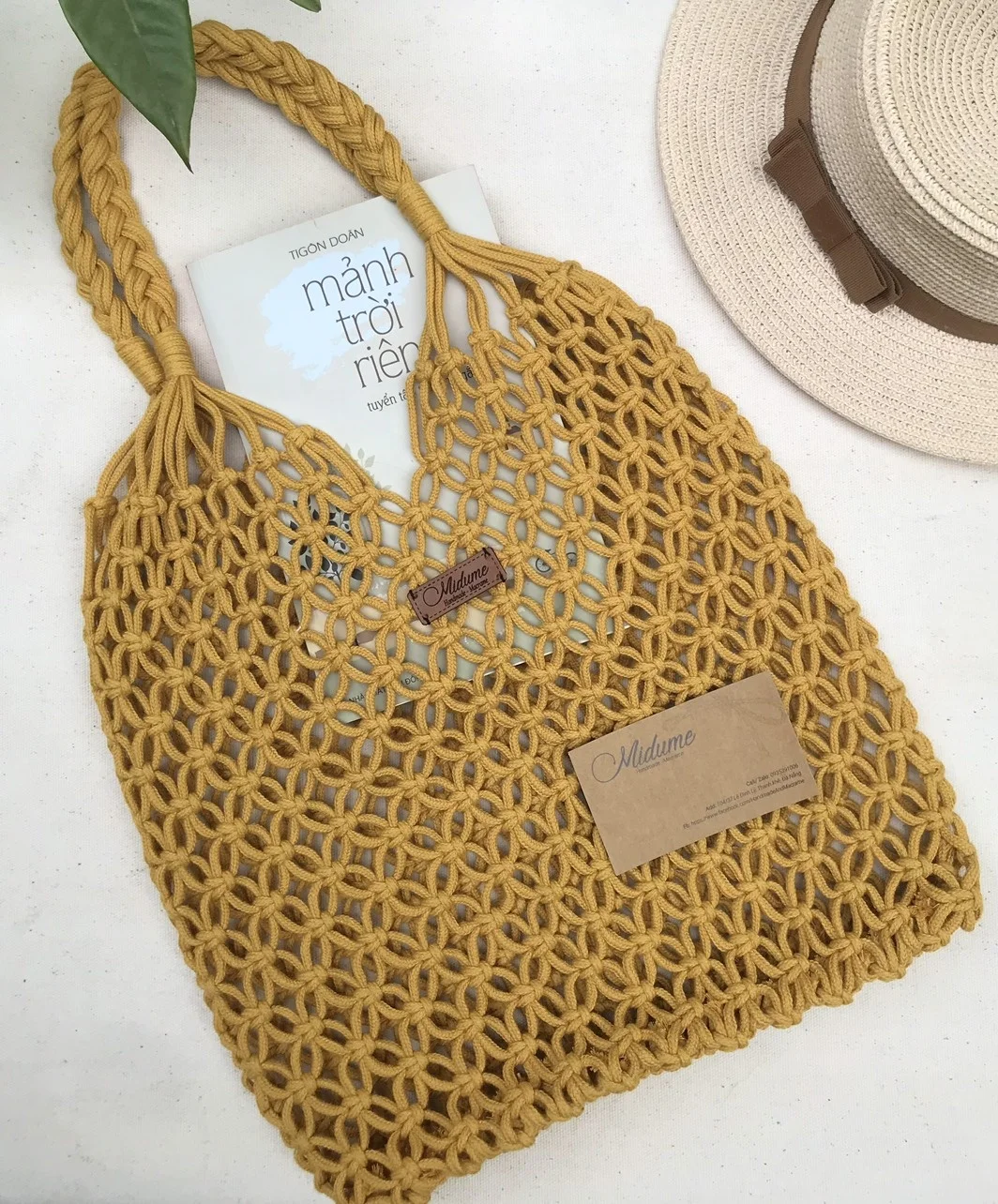 Women Beach Straw Handbag Woven Tote Fishing Net Beach Bag Large ...