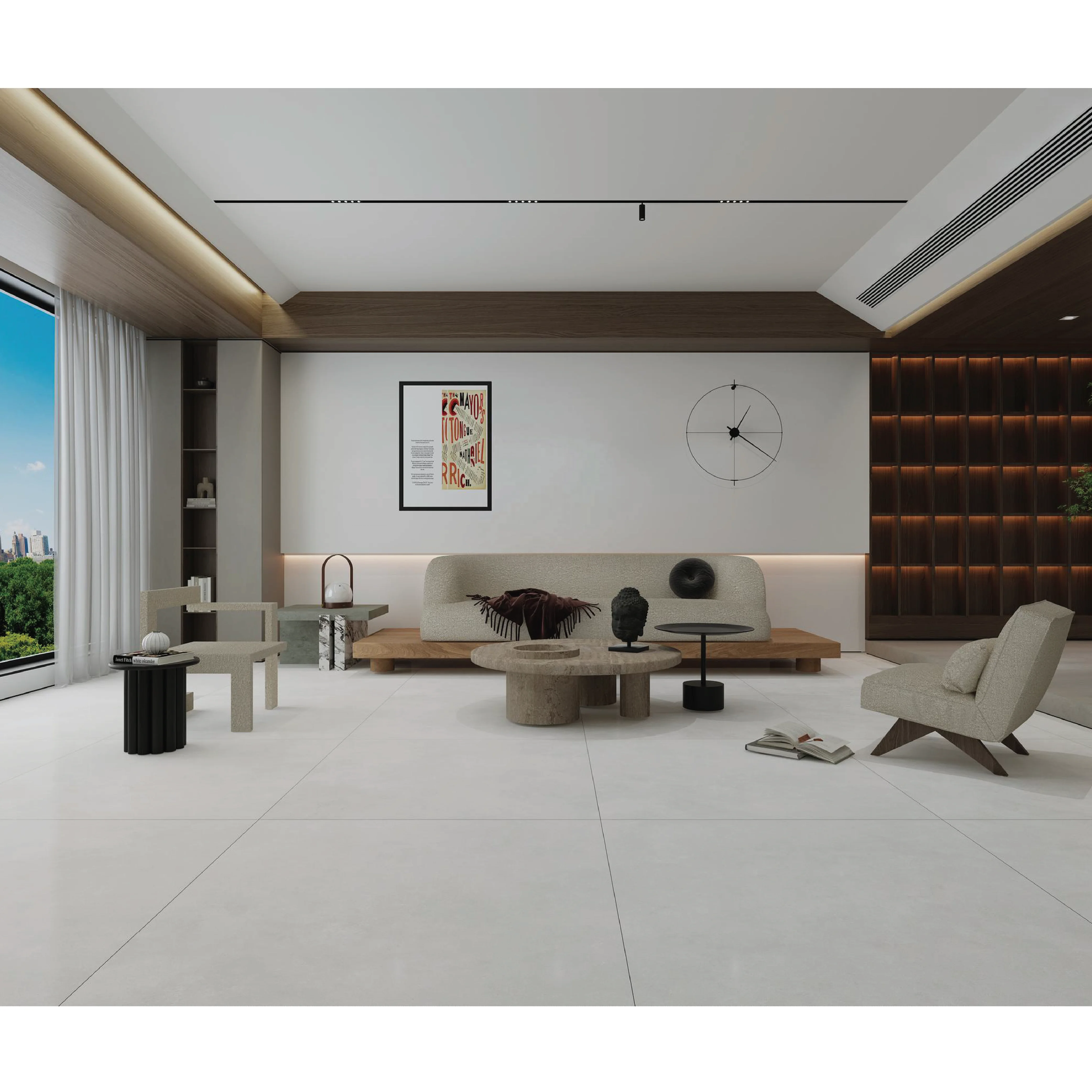 Sintered Stone 1200*1200 Wall Panel Ceramic Floor Tile For Dining ...