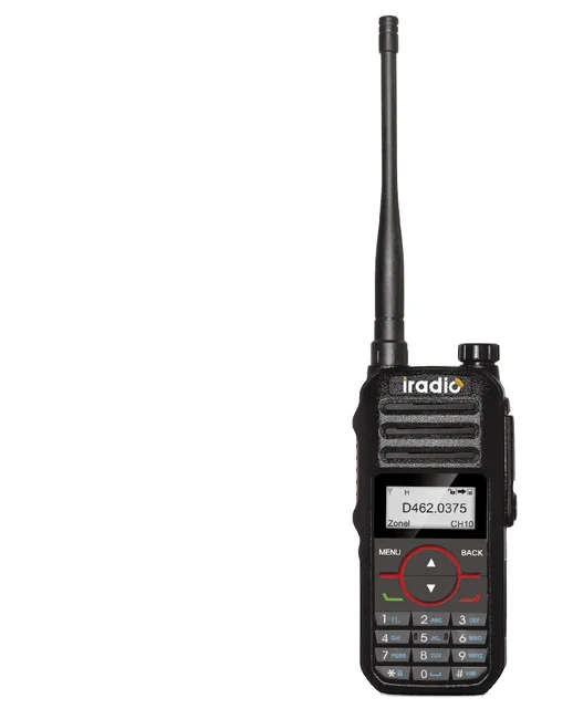 Iradio DP-580 dual mode 5W out put power DMR dual band 999 channels ...