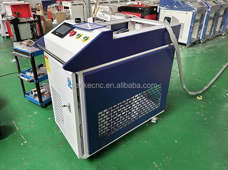 Small Handheld 1500w 2000w 3000w 1-6mm Thickness 3 In 1 Fiber Laser ...