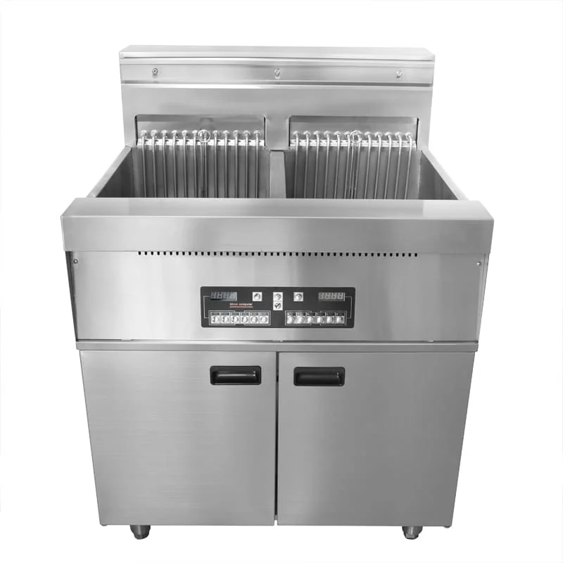 Double Basket Deep Fryer - High Quality Stainless Steel