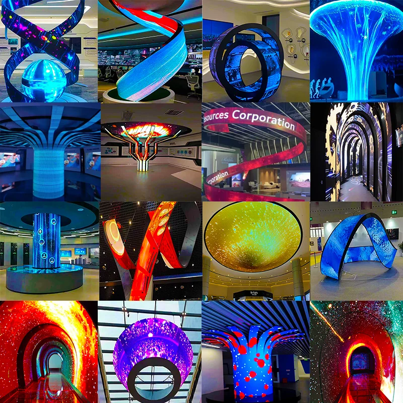 Customized Uhled Soft Led Module Led Screen P1.875 P2 P2.5 High ...