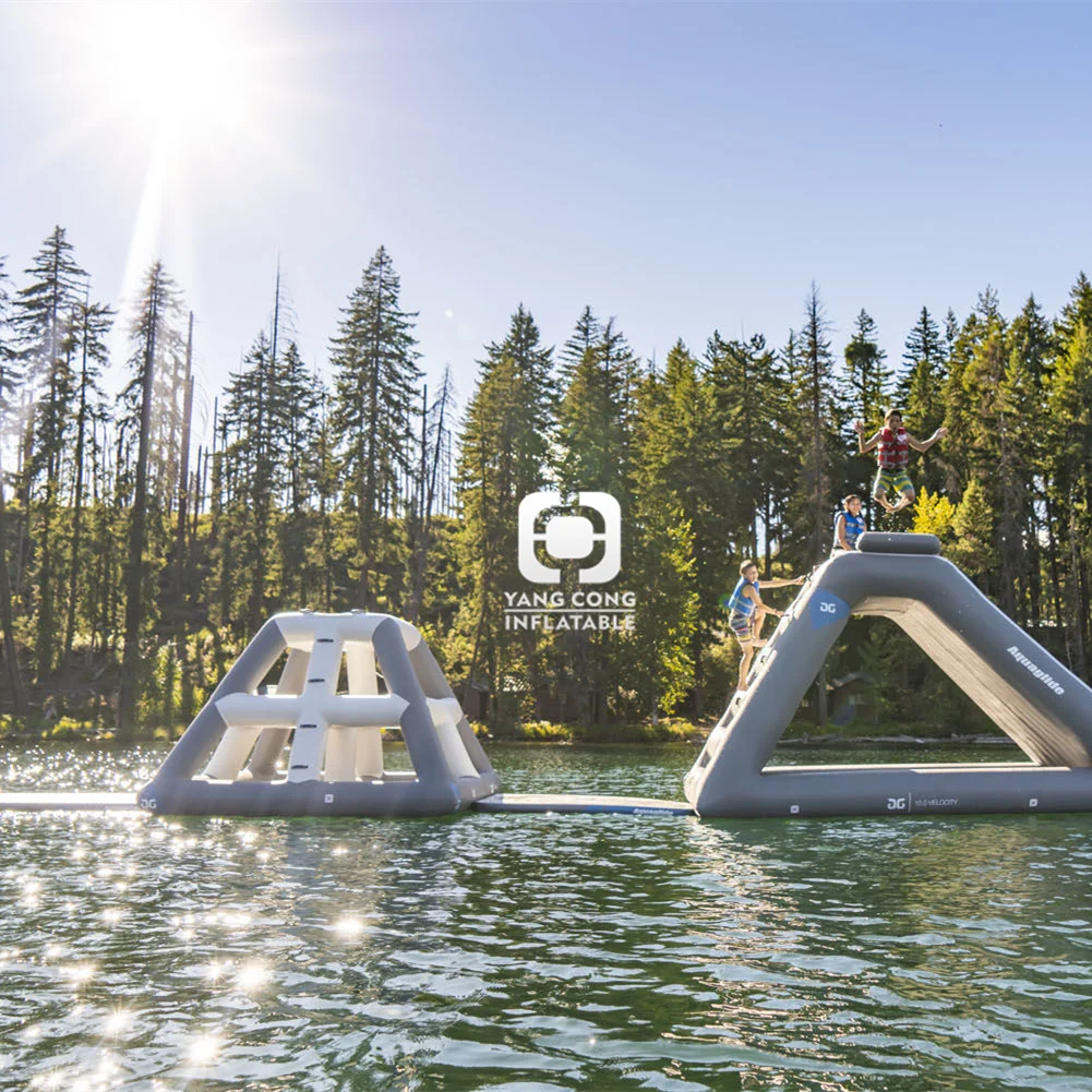 Guangzhou Inflatable Water Park - Spire Floating Jungle Gym