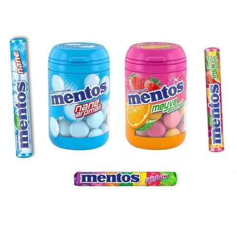 Mentos Pure White Sugar-free Chewing Gum With Xylitol,Sweet Mint (pack ...