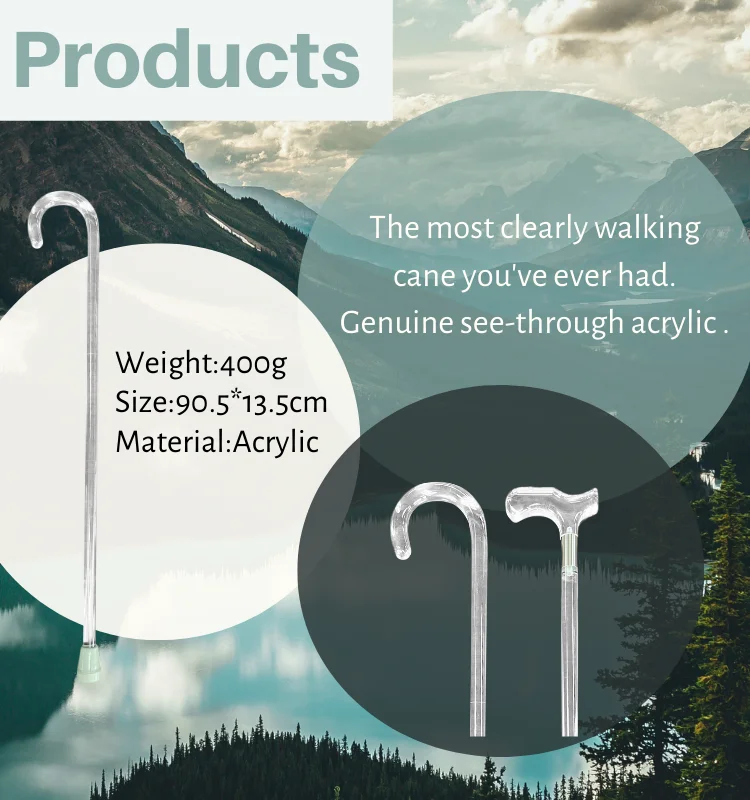 Outdoor Acrylic Walking Canes For Elderly - Buy Nursing Home Lucite ...