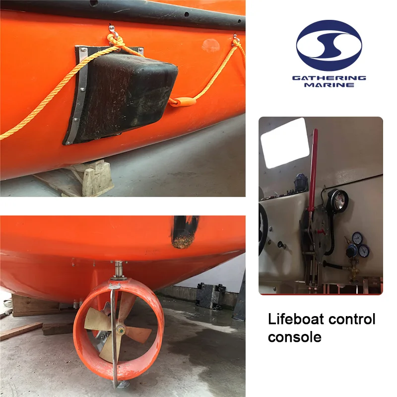 Tanker Version Lifeboat 5m Offshore Platform Lifeboat for Sale CCS EC ...