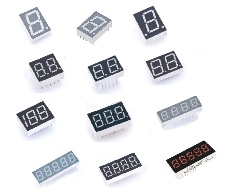 Mini Common Anode/Cathode all Size inch Double Digit 16 Segment LED ...