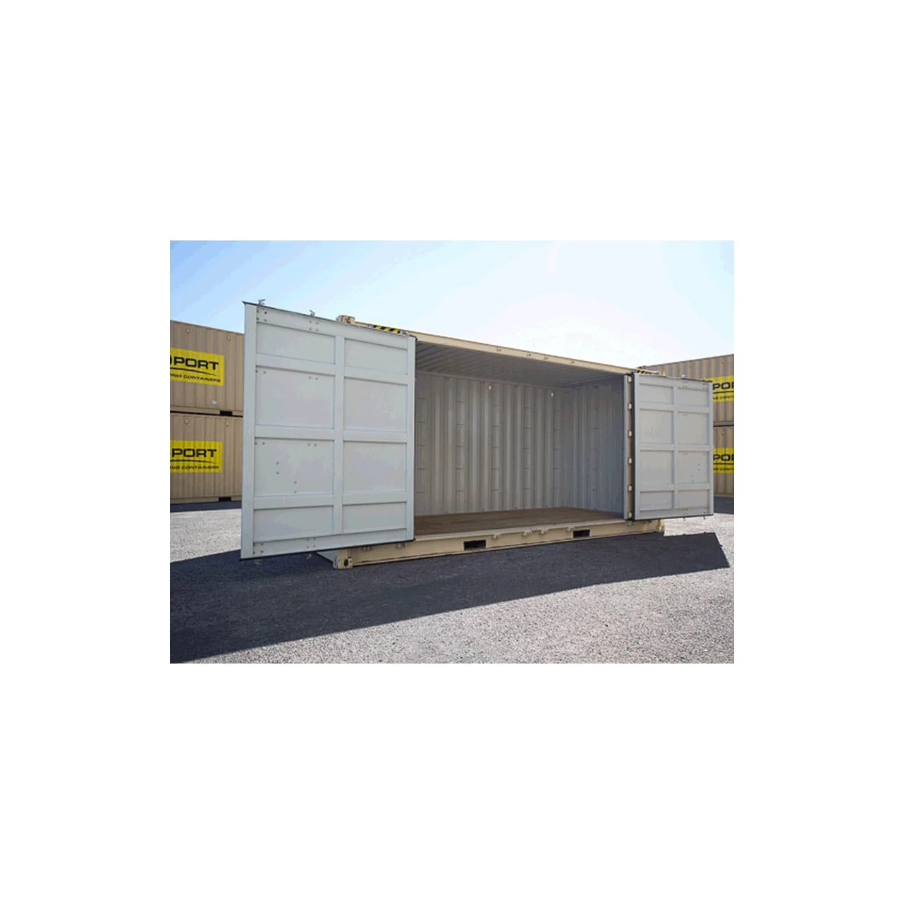 20ft 40ft Shipping Container With Open Side Doors - Buy Streamline Your ...