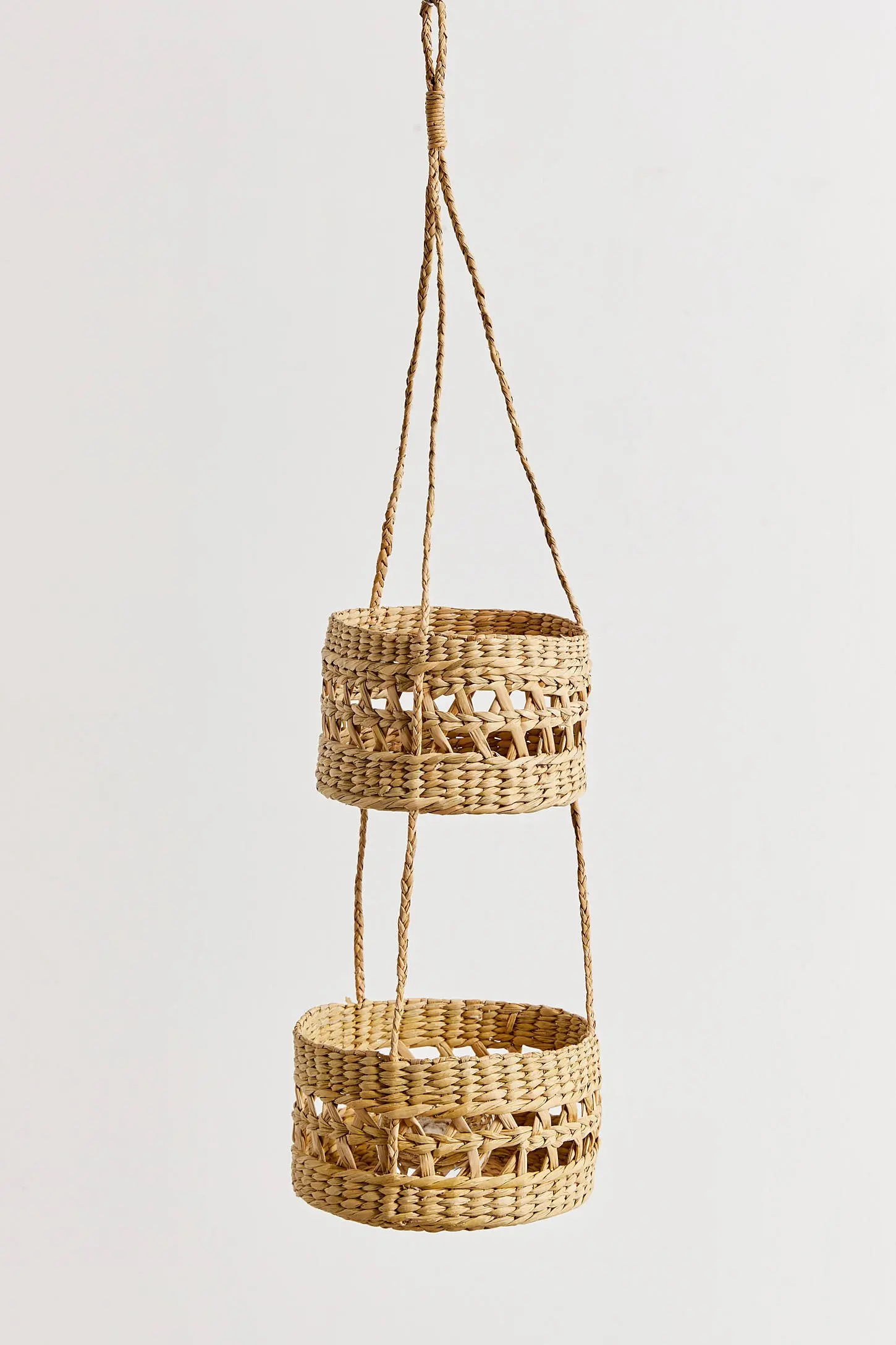 Rattan Fruit Hanging Basket Natural Crafts Wicker Hanging Baskets From ...