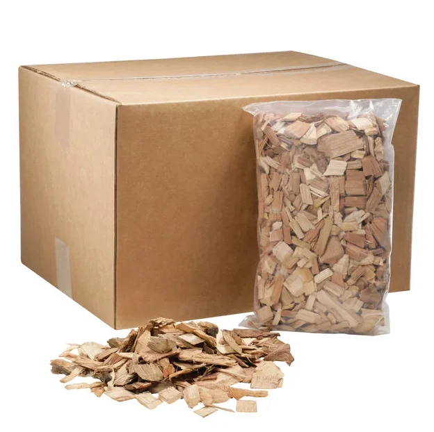 Wholesale Apple BBQ Wood Chips - Natural Pine Bark Chips