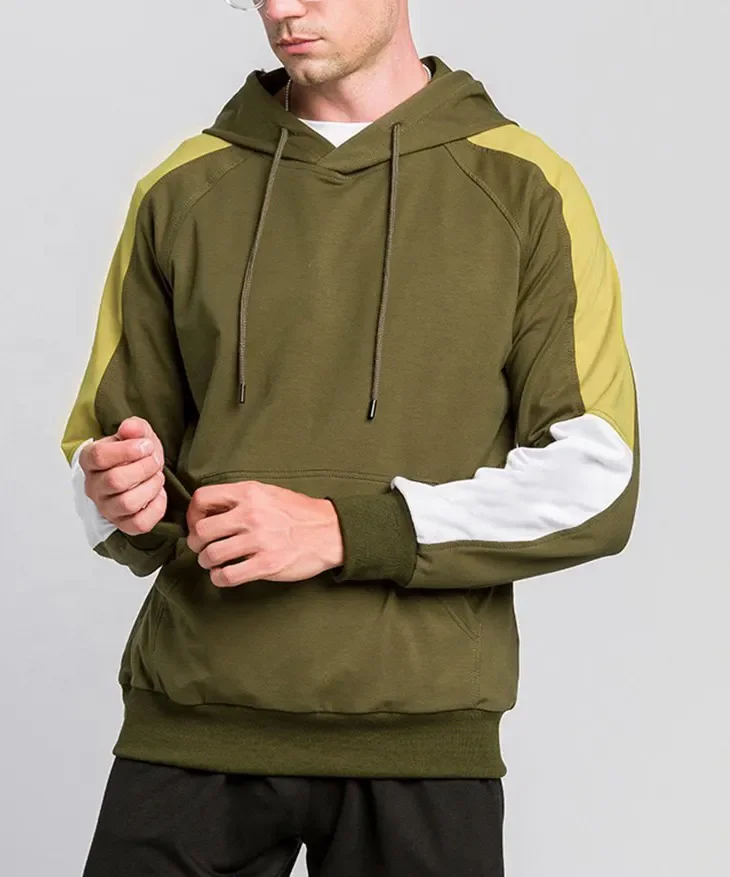 High Quality Mens Raw Hem Hoodie New Street-wear Fashion Hoodie Blank ...