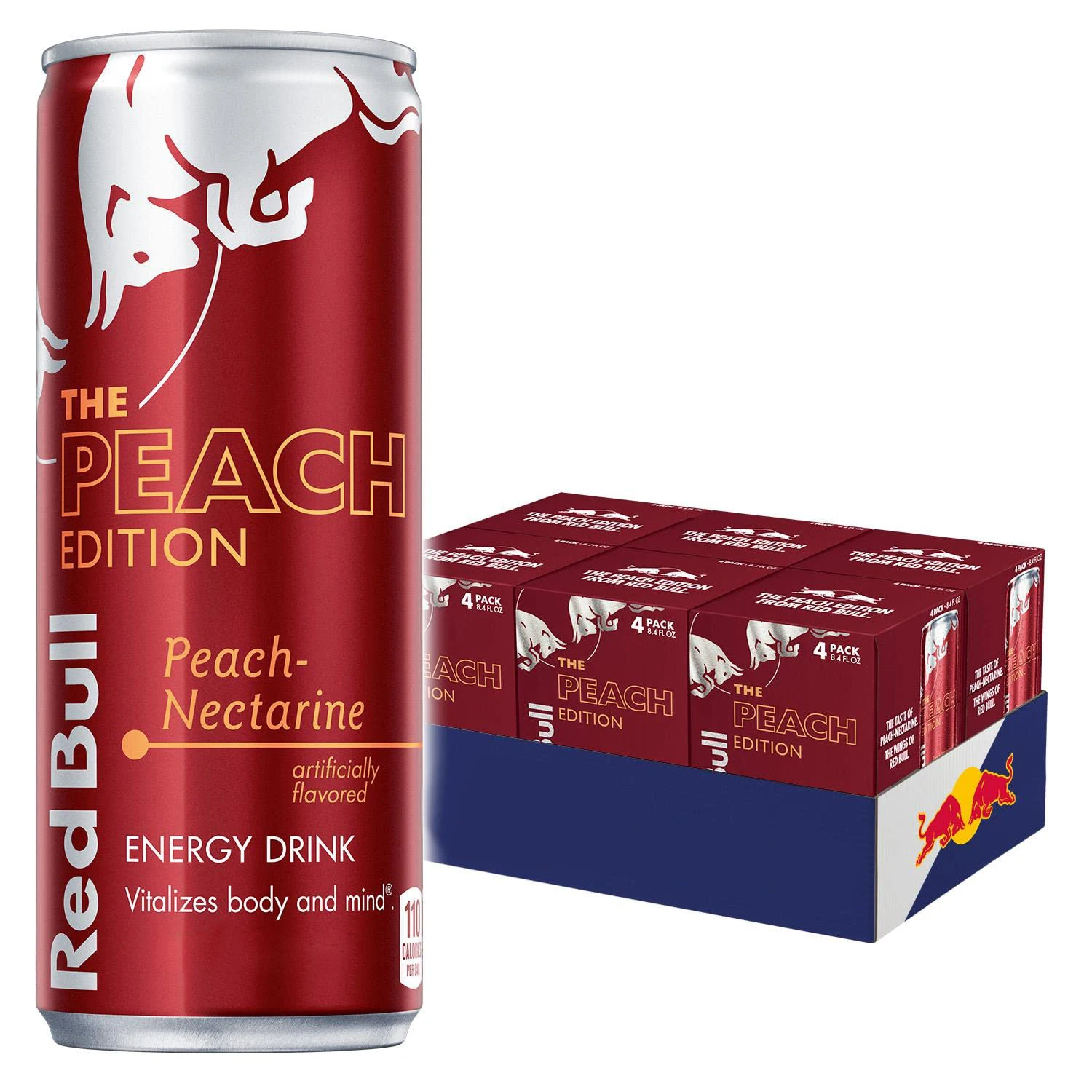 Red Bull Energy Drink 12 Fl Oz - Pack Of 4 Cans - Increase Stamina ...