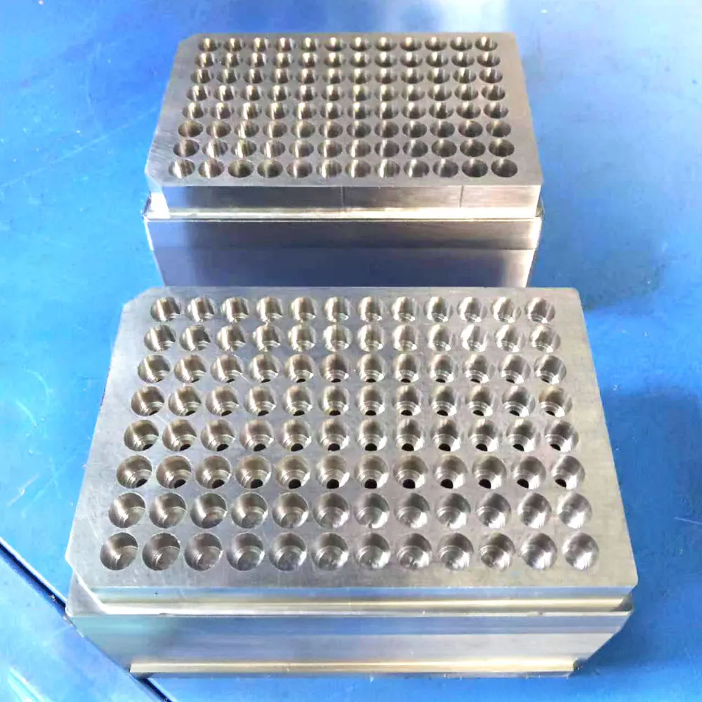 96-well Deep Hole Plate Kit Injection Mold Front Die Insert - Buy Mold ...