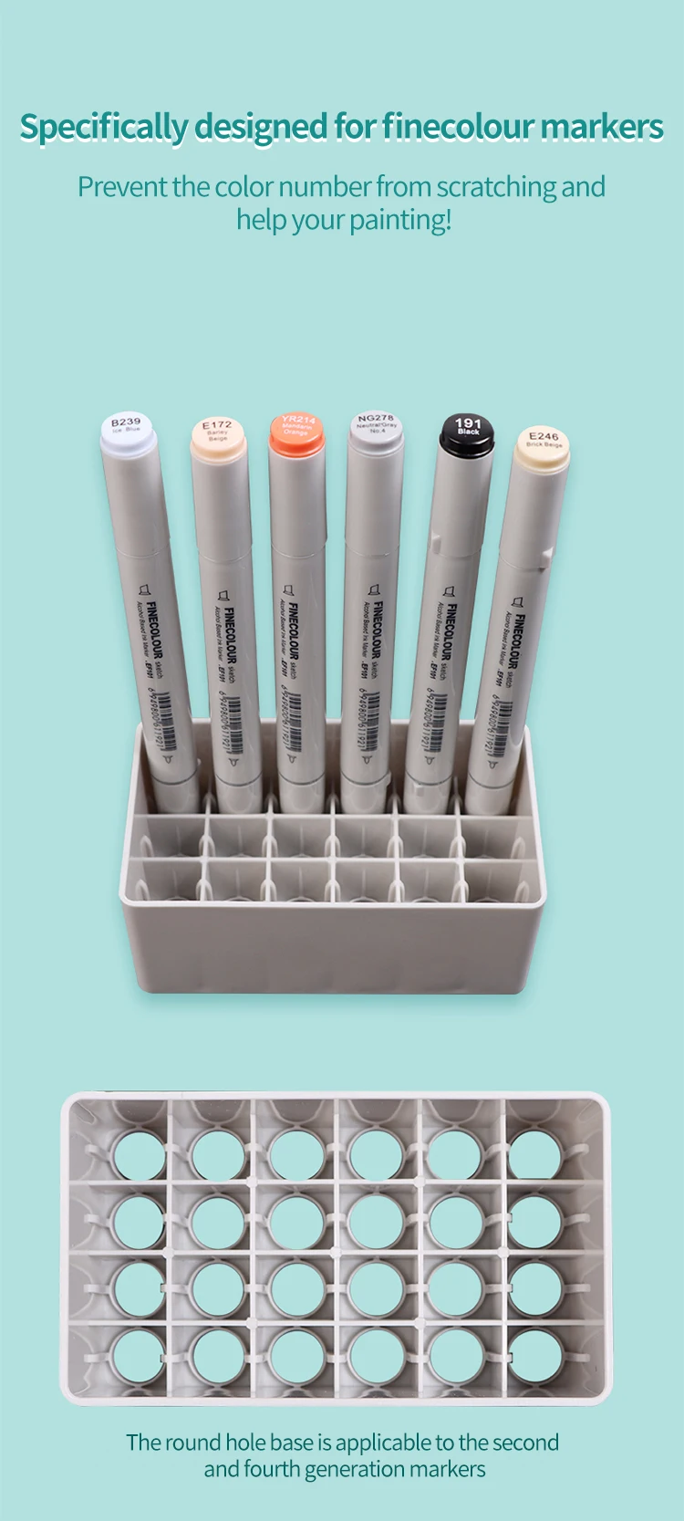 Finecolour Art Marker Pen Sets - Versatile and Durable