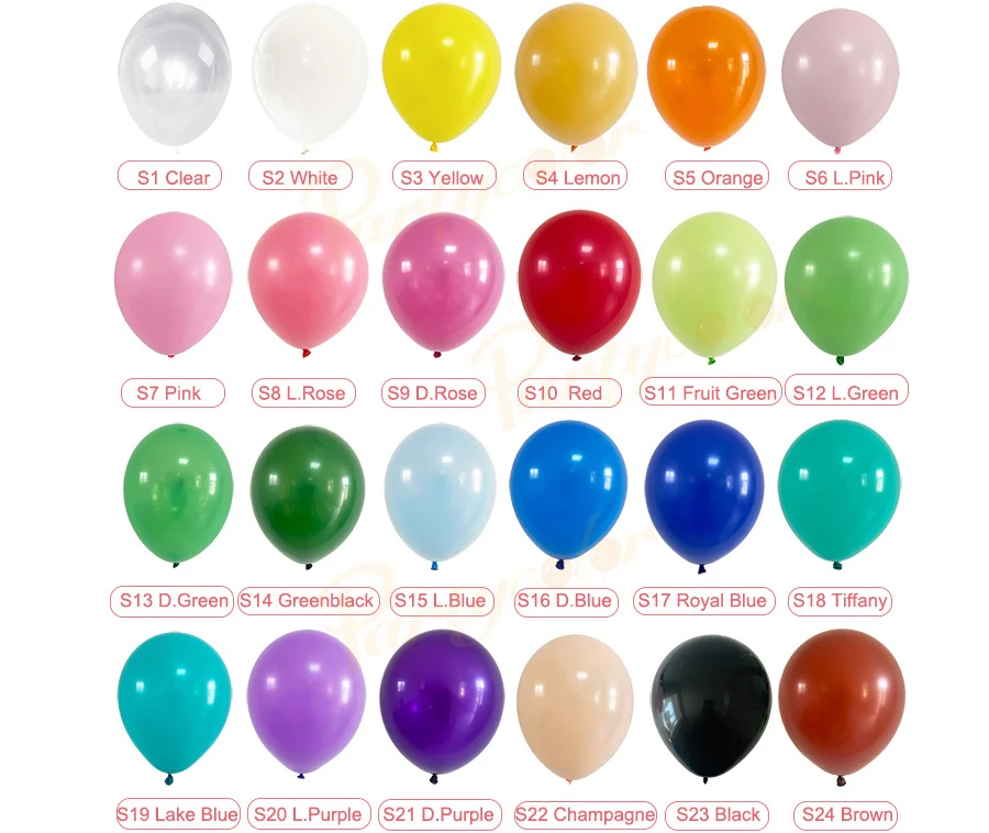 Wholesale 12 Inch Latex Rubber Round Balloons for Birthday Party ...