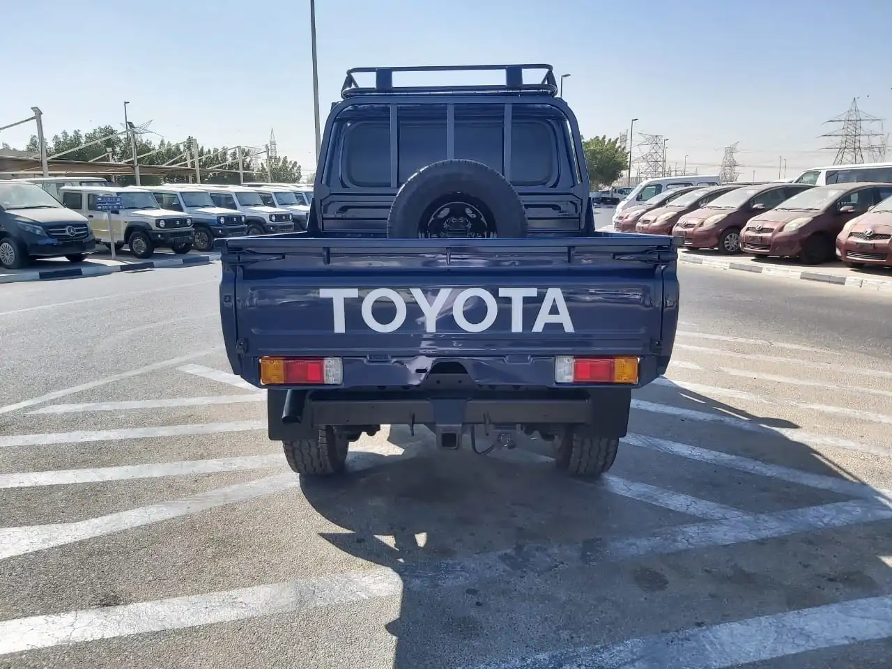 Second Hand Land Cruiser Left Hand Drive Diesel Pickup Double Cabin ...