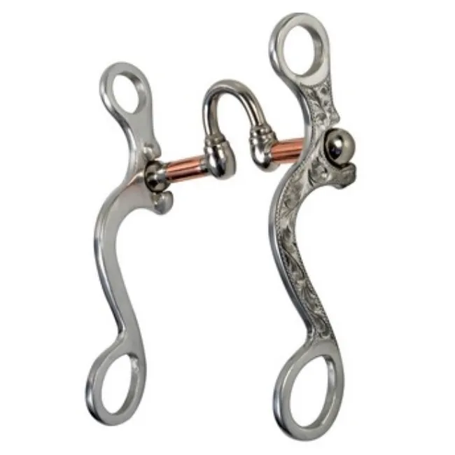 Aluminum Cheeks Engraved Trims Horse Racing Western Bit - Buy Polished ...