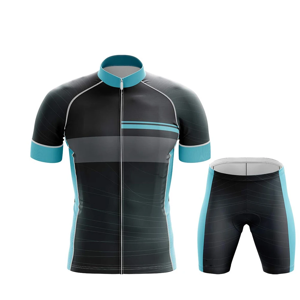 Professional Grade Cycling Jersey And Pants Set Custom Breathable And ...