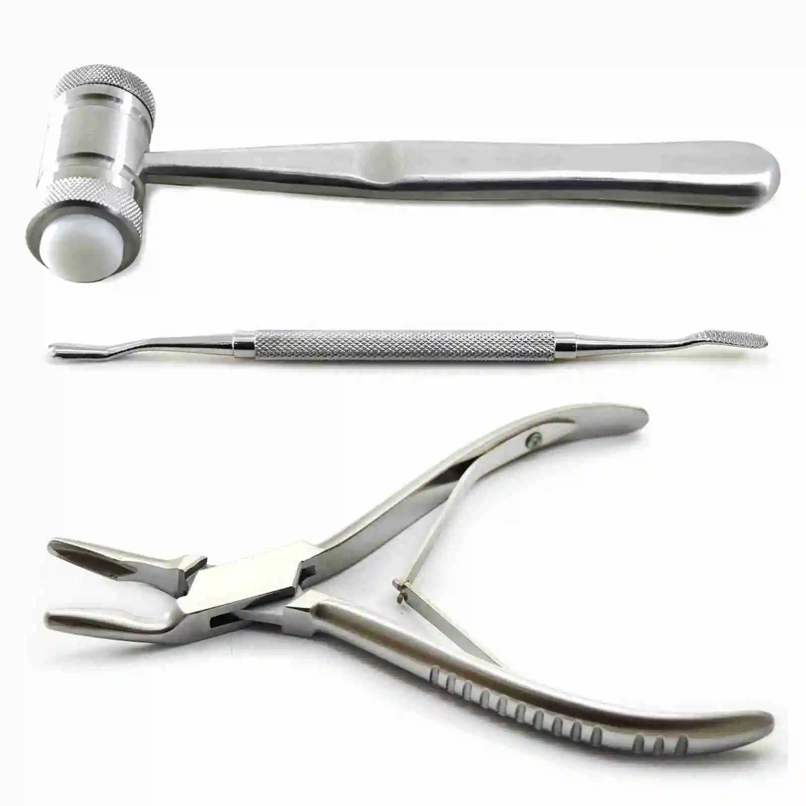 Dental Orthopedic Set Bone Rongeur Plier Mallet Hammer Bone File ...