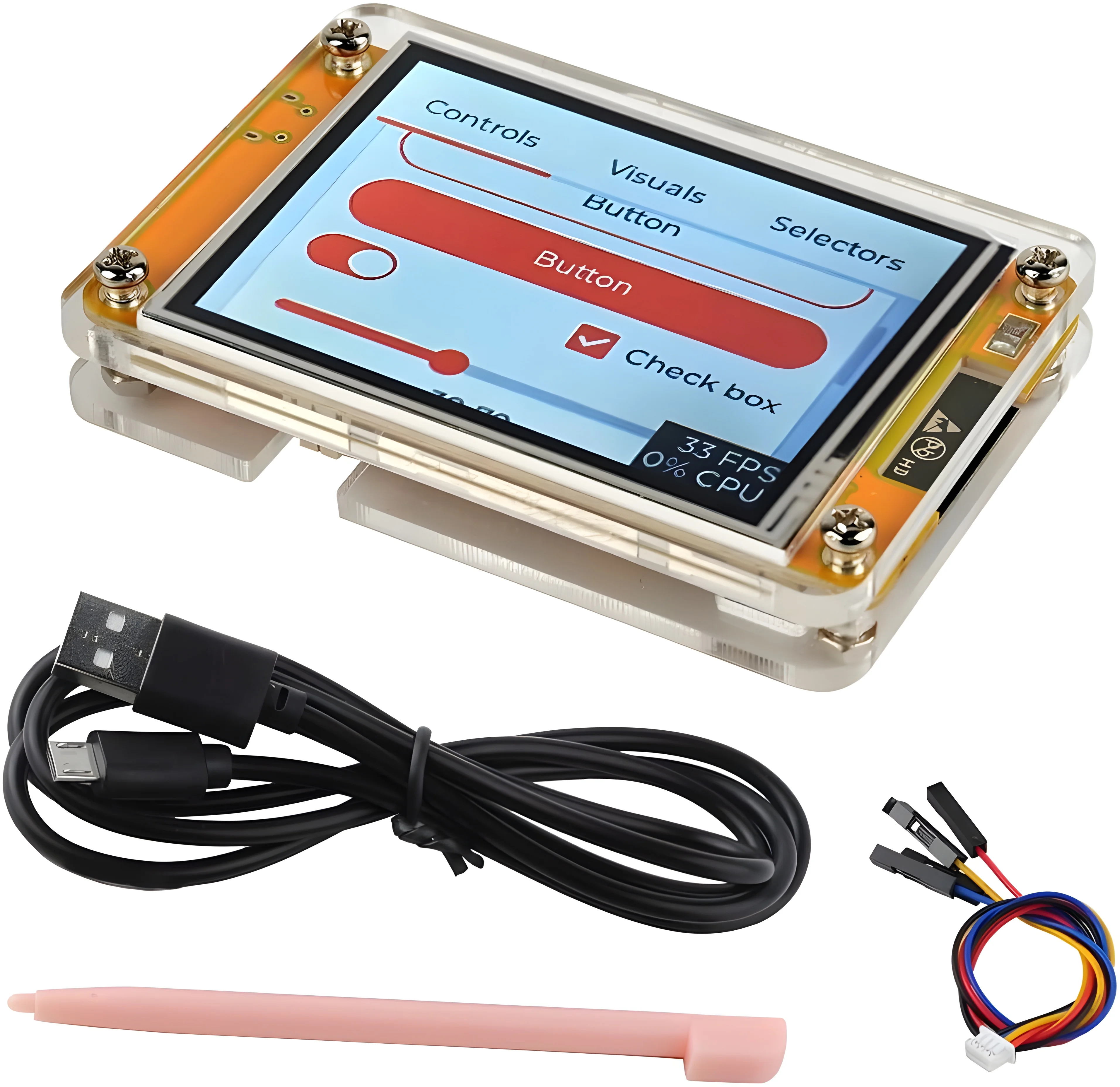 ESP32 Display Module - 2.8 Inch Touchscreen LCD for Iot