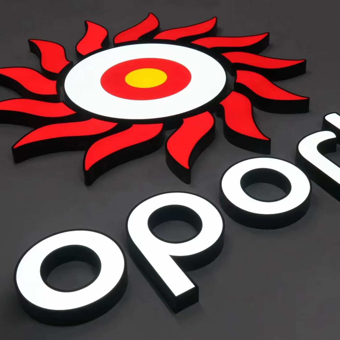 Custom Storefront Sign Led Business Logo Name Company Luminous Letters ...