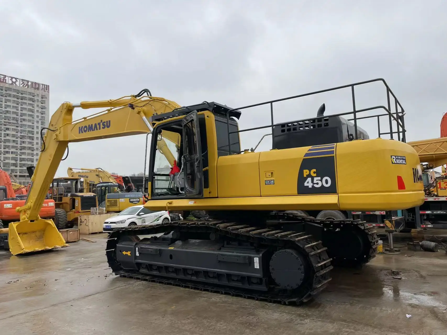 Second Hand Digger Used Komatsu Pc450-8 Hydraulic Crawler Excavator ...