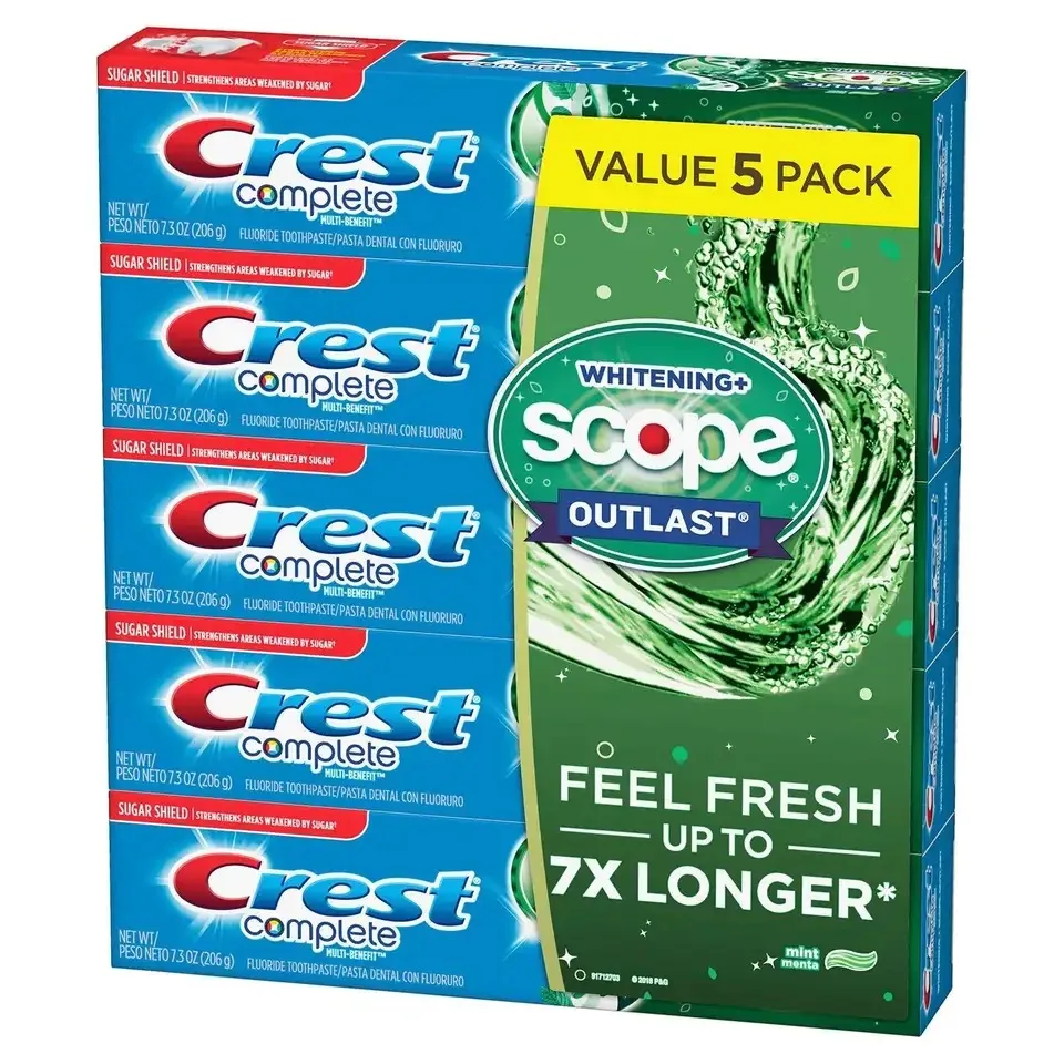 Best Crest Scope Complete Whitening Toothpaste And Other Crest ...