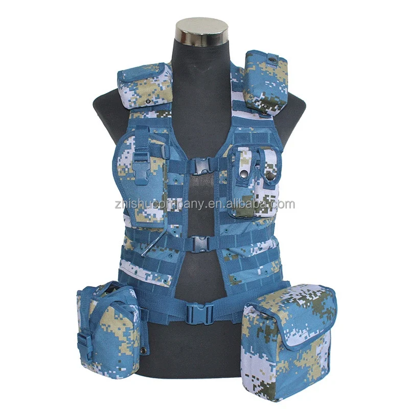 Camp With Camo Outdoor Tactical Vest Multifunctional Field Tactical ...