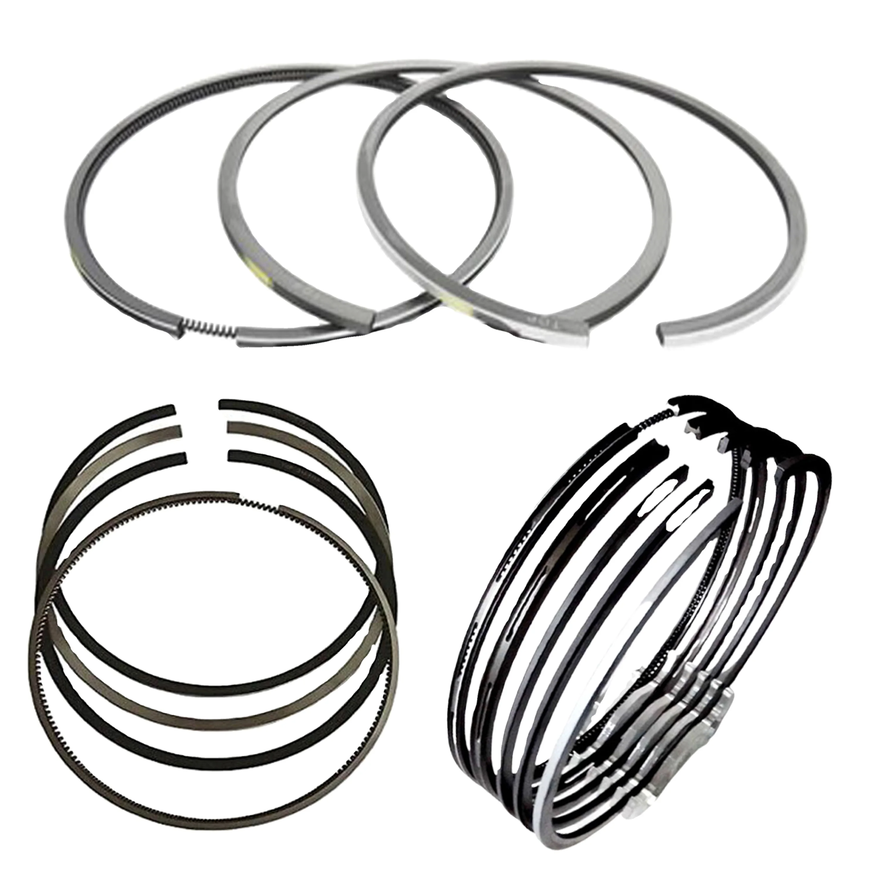 Piston Rings Set For Isuzue 4bb1/4bd1 4bc1/4bc2 102mm 5-12181-024-1 5 ...