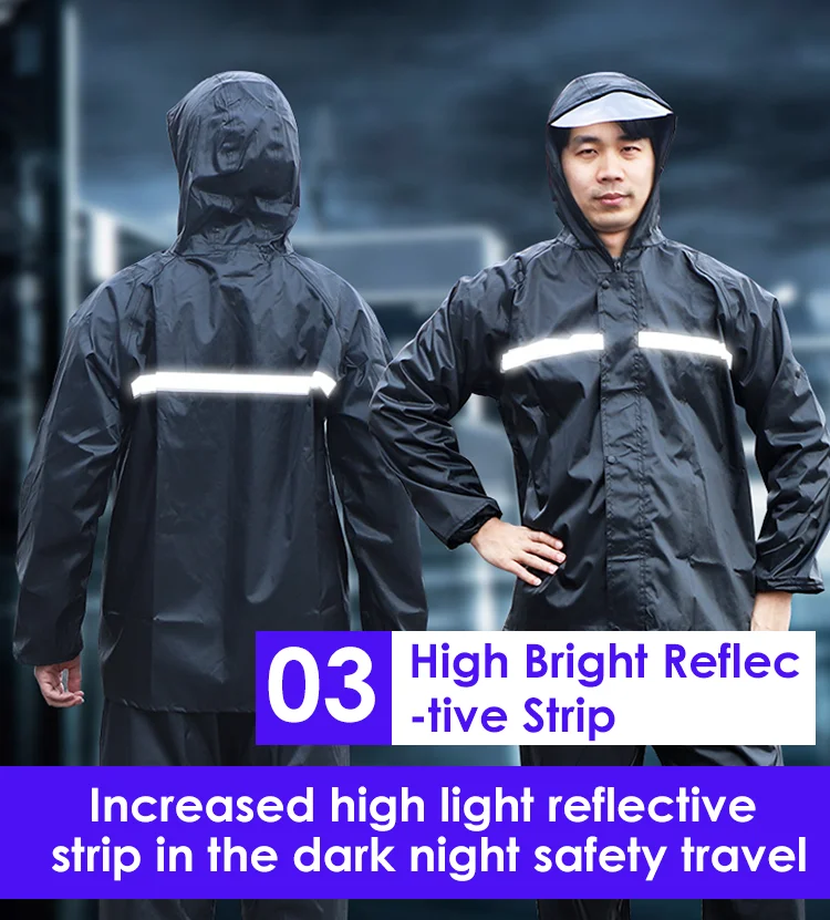 Hot Selling Pvc Reflective Cheap Rain Coats A Adults Waterproof ...