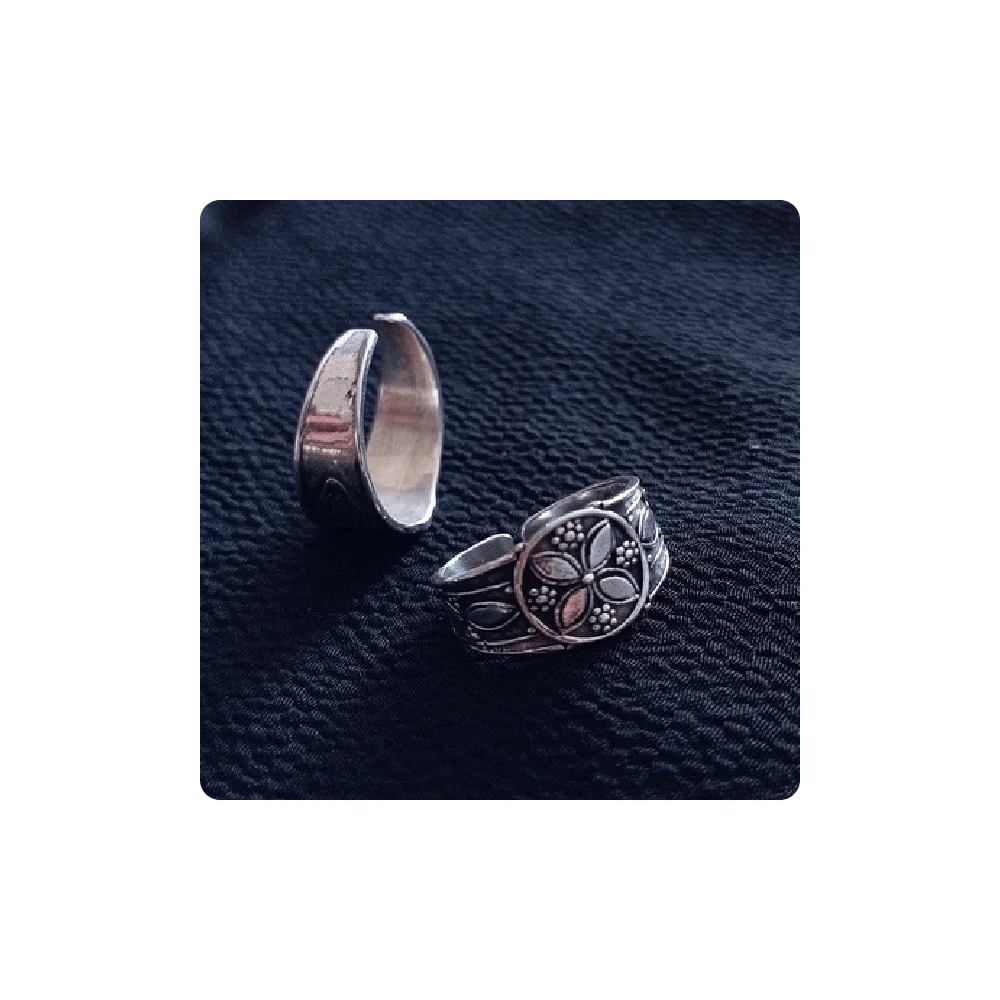 Custom Wholesale Price Trending New Fashion Tribal Ring Silver Tribal ...