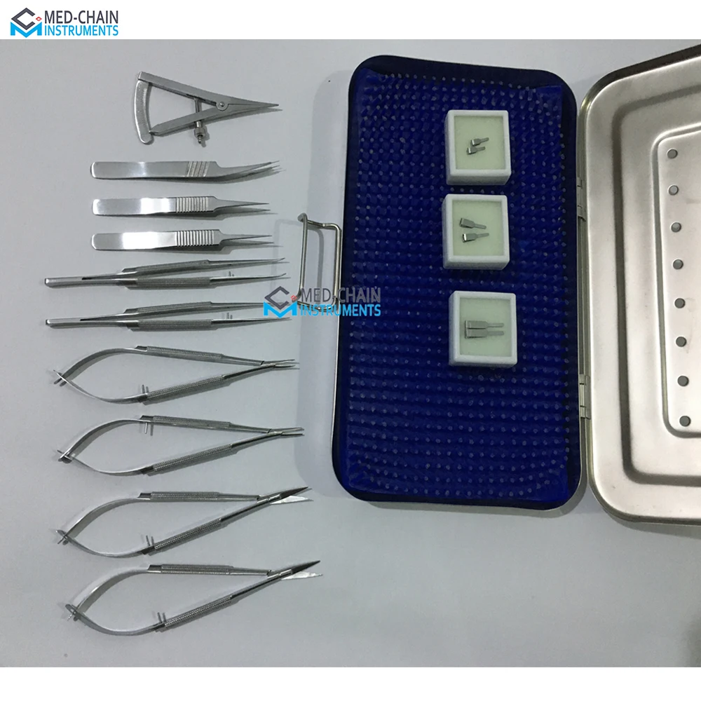 Conjunto De Microinstrumentos De Cirugía,Set De Instrumentos Básicos De ...