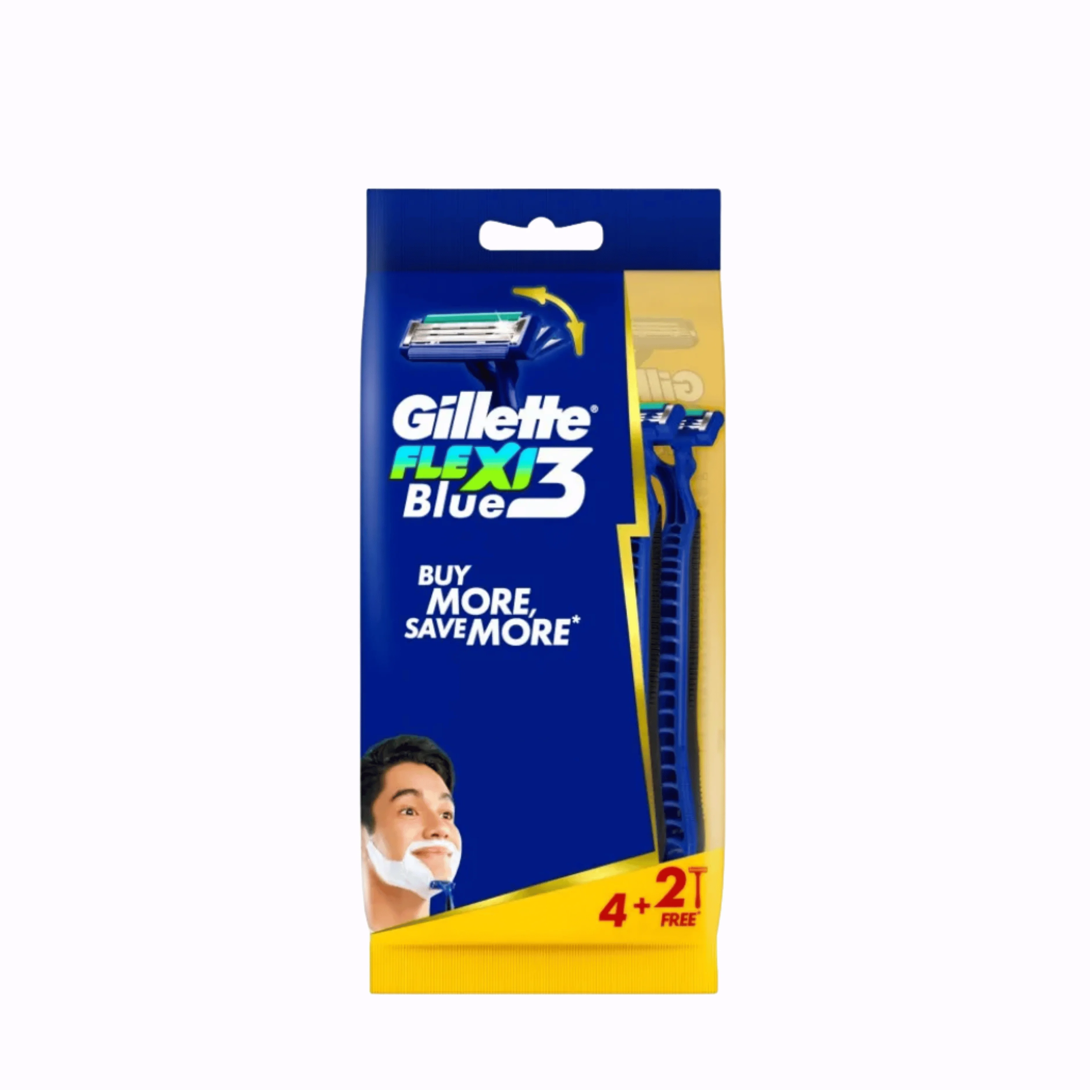 Gillettee Flexi 3 Razor Vietnam Exclusive Skin-friendly Shaving Blade ...