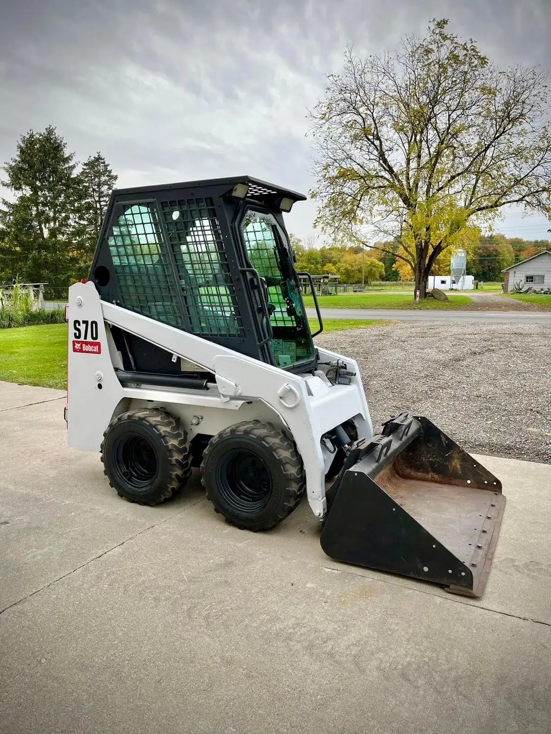 Small Skid Steer Loader Bobcat S70 Original Wheel Loader On Sale For ...