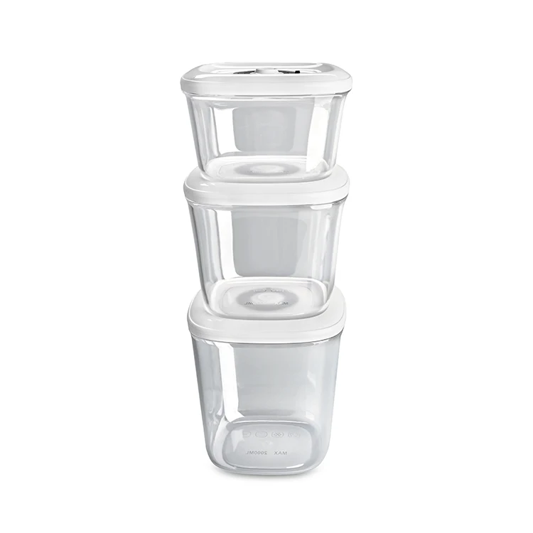 Preserve Vacuum Containers 3pcs Vacuum Seal Food Storage Container Set ...