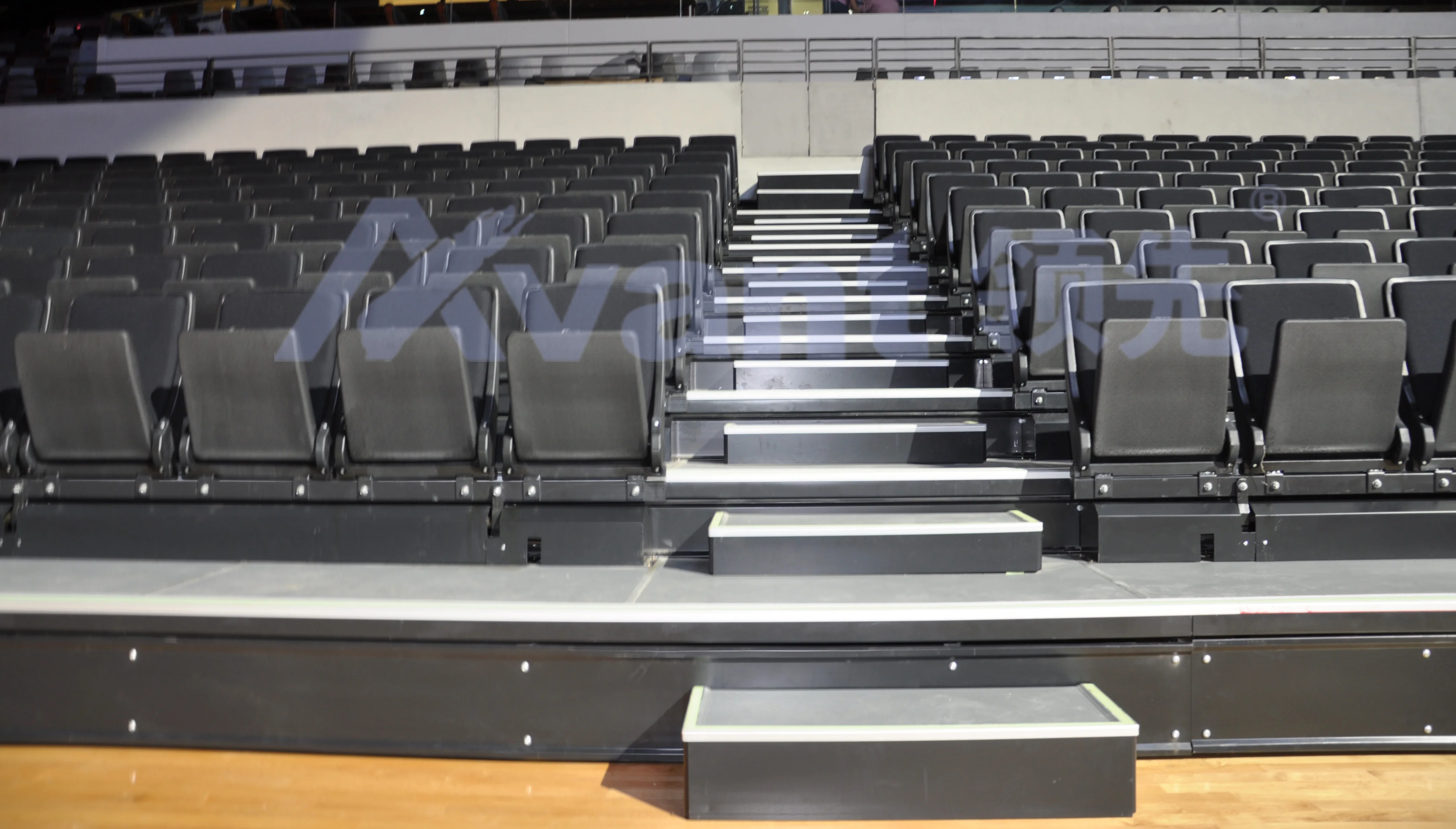Avant Movable Tribune Seats For Stadium Manual Or Electrical Telescopic ...