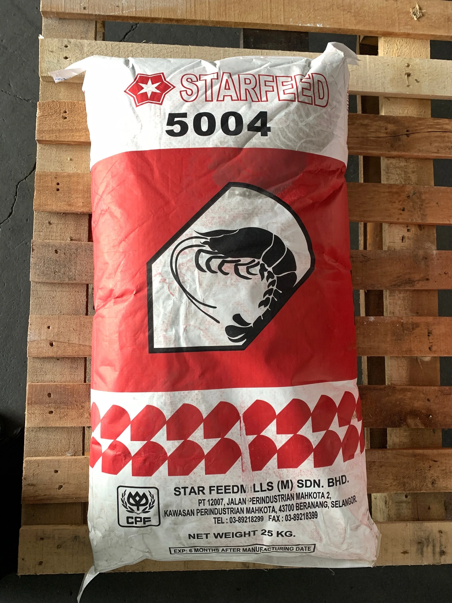 Wholesale Model 5004 Black Tiger Shrimp Feed 12% Moisture Long Shelf ...