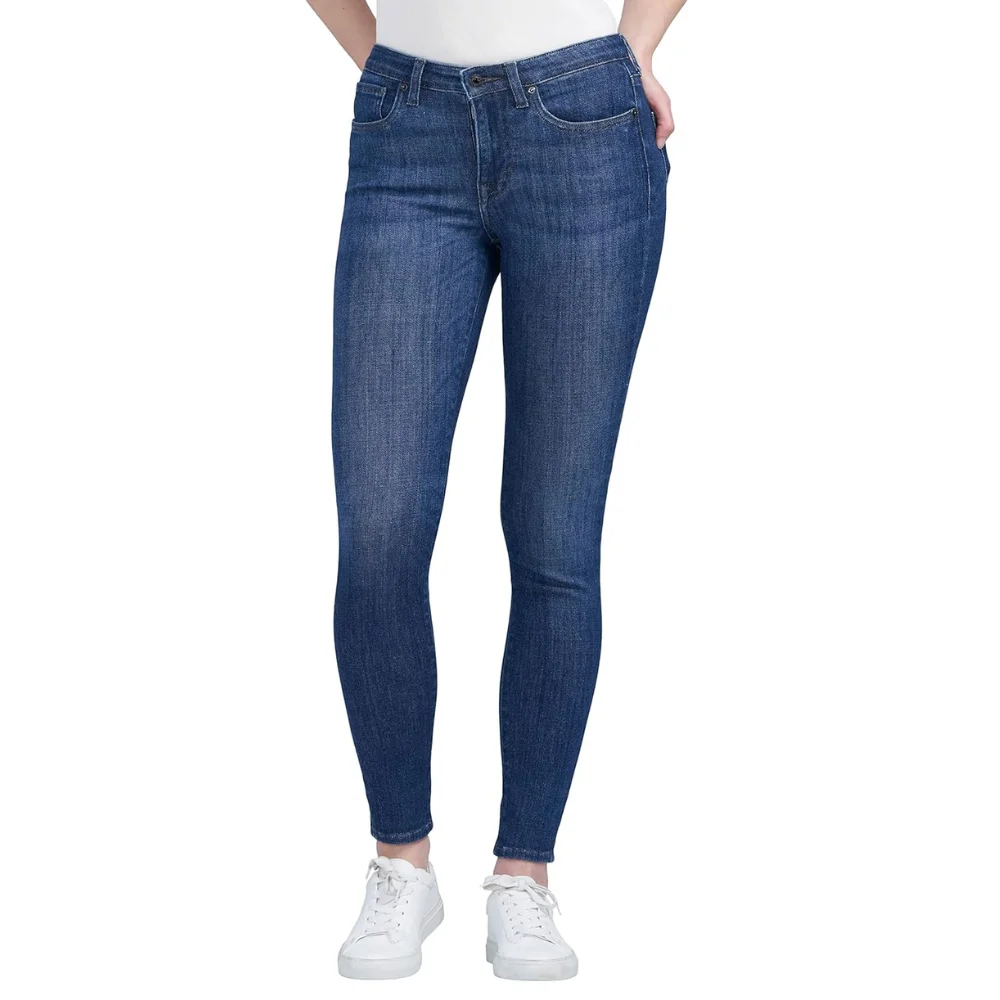 Tight Jeans Lady Jean 249 Crumple Up High Waisted Young Girls Women ...