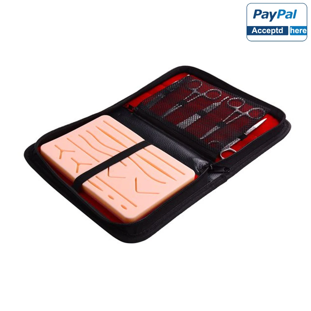 Complete Basic Surgical Suture Kit Of 8 Pieces Suture Practice Set ...