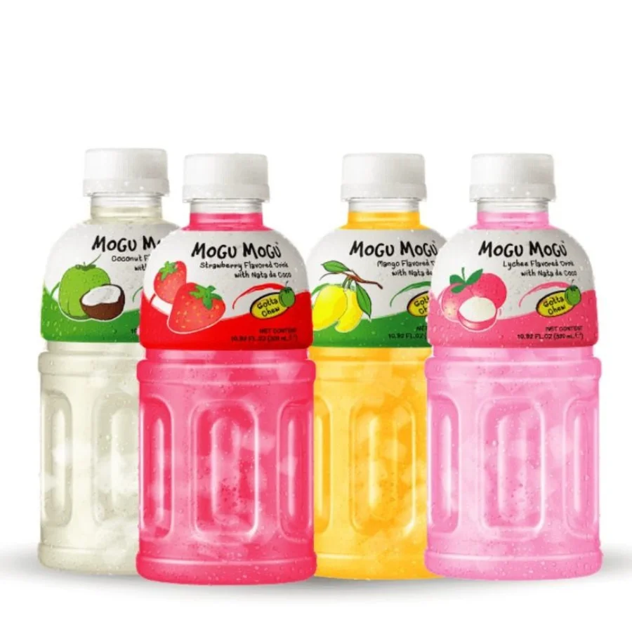 Mogu Mogu Juice Coconut Pulp Drink Peach Grape Flavor,All Flavors Available - Buy Mogu Mogu ...