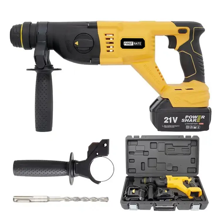220v Electrical Hammer Hammer Drill For 26mm Concrete 1200rpm Hammer ...