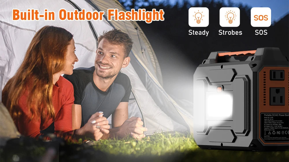 Portable Power Station 100W - Reliable Outdoor Generator