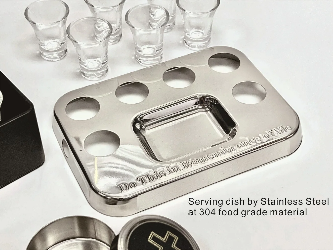 Communion Set for Church - Portable and Handy Supplies