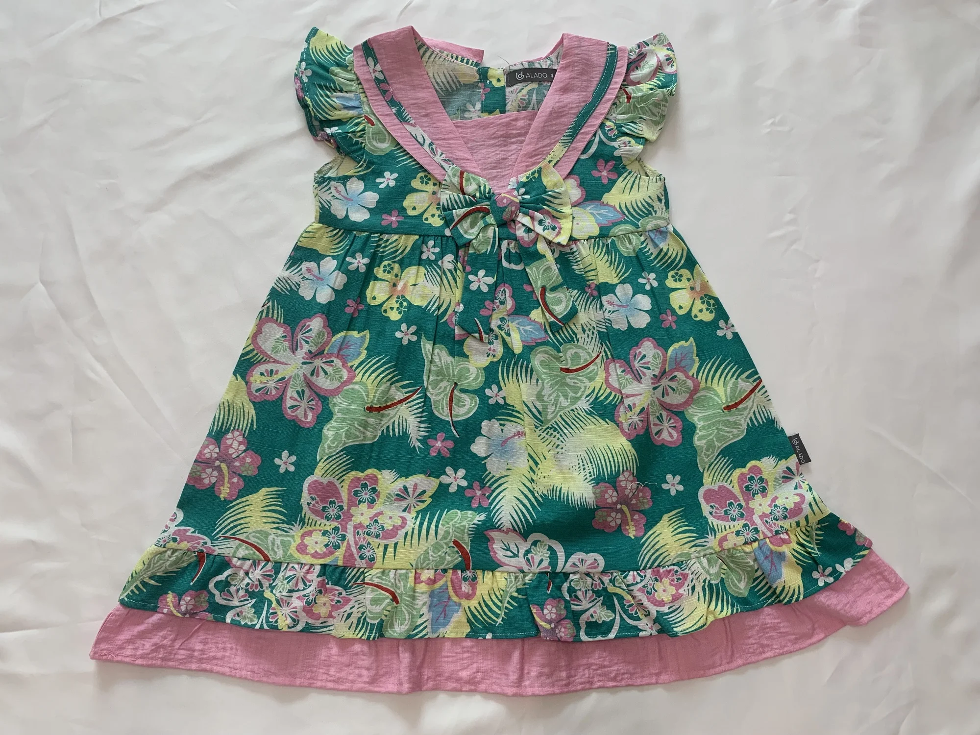 High Quality 9 Years Old Girls Floral Pattern Sleeveless Casual Style ...