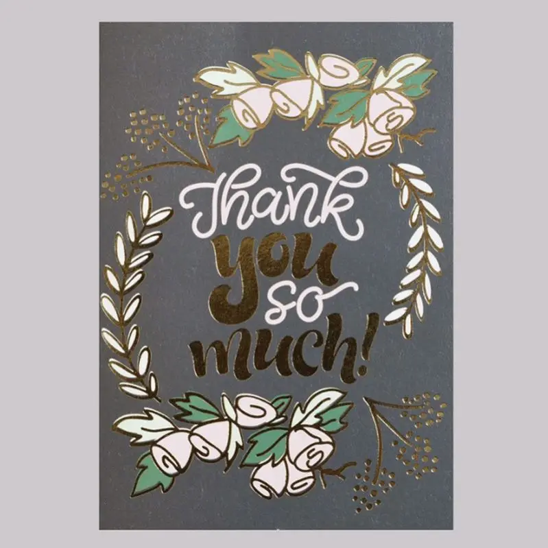 Bespoke Paper Thank You Notes Custom Tokens of Gratitude Crafted With ...