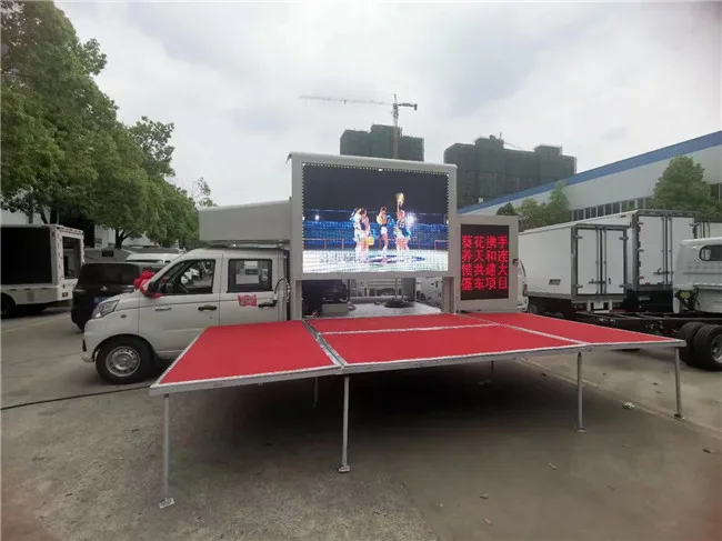FOTON Double Cabin Digital Mobile Billboard Truck - LED Advertising